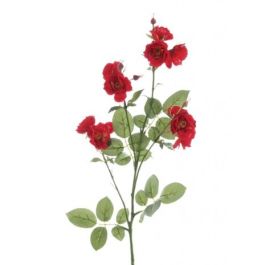 Isabella Wild Rose Spray 73cm Red