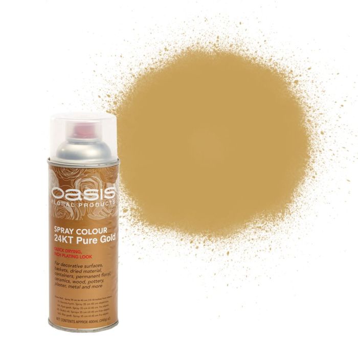 OASIS® Spray Colour 24k Pure Gold