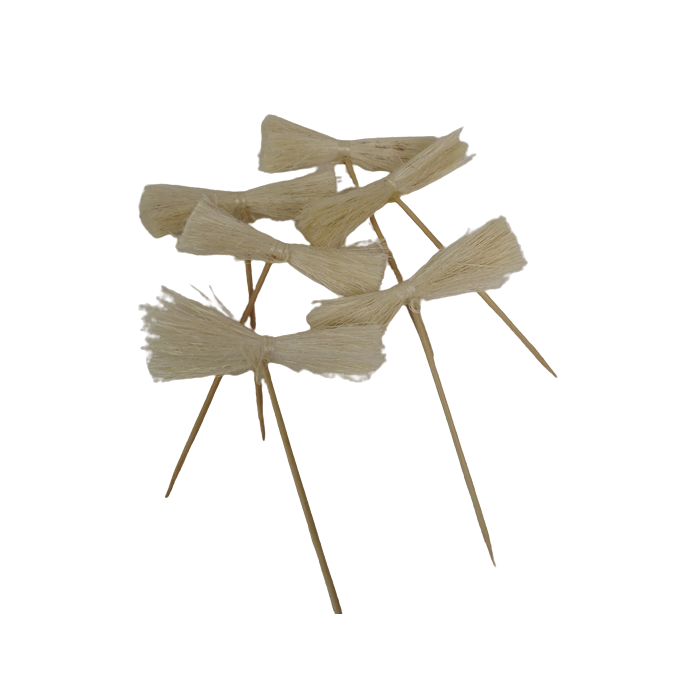 Sisal Bunch On Stem x 50