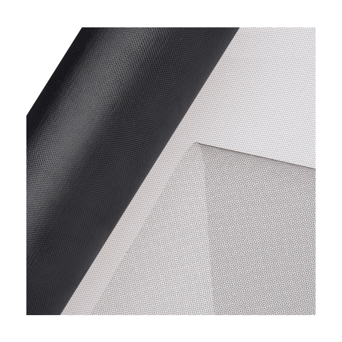 15cm x 25mtr Tule Black