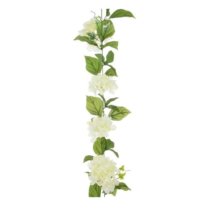 Hydrangea Garland 180cm Cream