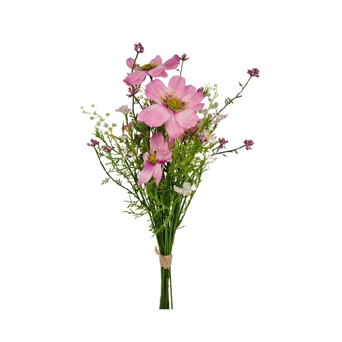 Cosmos Flower Bouquet 42cm Pink