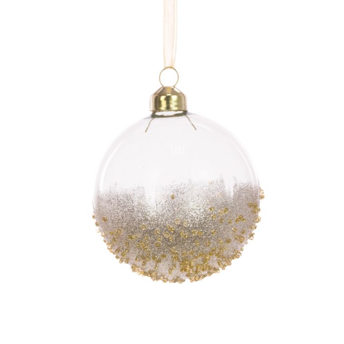 GLASS Fiona Bauble 8cm