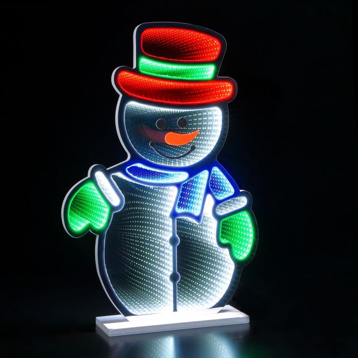 60cm Infinity Snowman Light
