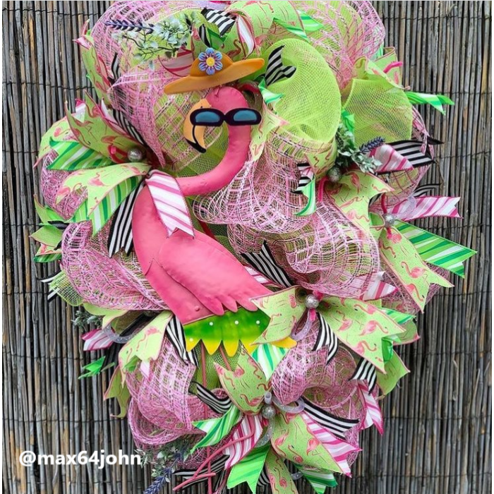 Eleganza Deco Mesh 53cm x 9.1m 10yds Lime Green